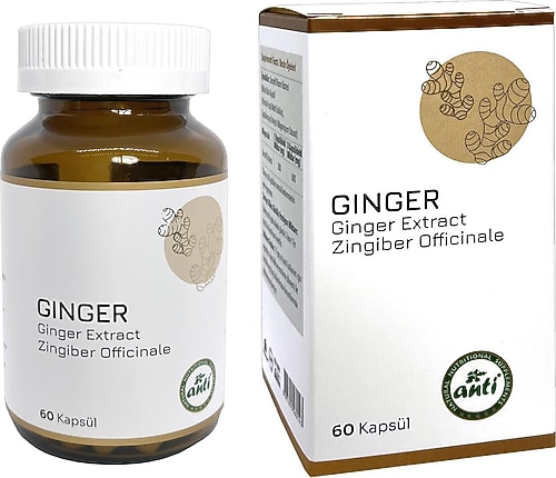 Anti Ginger Extract Zencefil Ekstresi 60 Kapsül Fiyatları, Özellikleri ...