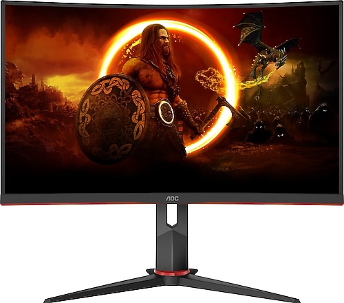 AOC C27G2Z3/BK 27" 0.5 ms Full HD Curved 280 Hz Oyuncu Monitörü ...