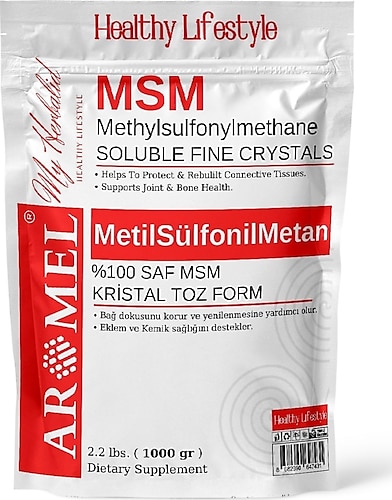 Aromel MSM Metil Sülfonil Metan 1 kg Fiyatları, Özellikleri ve ...