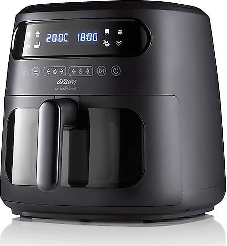 Arzum AR2076-S Airtasty Smart Air Fryer 7.5 lt Siyah Yağsız Fritöz ...