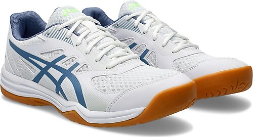 Asics Upcourt 5 Beyaz-Mavi Erkek Voleybol Ayakkabısı 1071A086-104 Fiyatları, Özellikleri ve ...