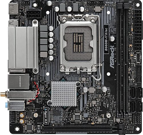 Asrock B660M-ITX/ac Intel LGA1700 DDR4 Micro ATX Anakart Fiyatları ...