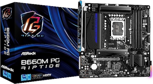 Asrock B660M PG Riptide Intel LGA1700 DDR4 Micro ATX Anakart Fiyatları, Özellikleri ve Yorumları ...