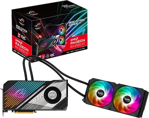 Asus RX 6900 XT Rog Strix LC ROG-STRIX-LC-RX6900XT-O16G-GAMING 256 Bit ...