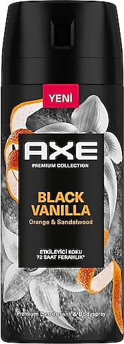 Axe Premium Collection Black Vanilla 150 ml Erkek Deodorant Fiyatları ...