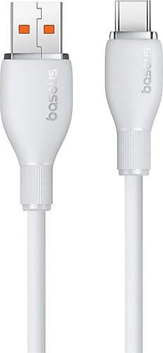 Baseus Pudding 1.2 m Beyaz USB to Type-C Hızlı Şarj Kablosu Fiyatları ...