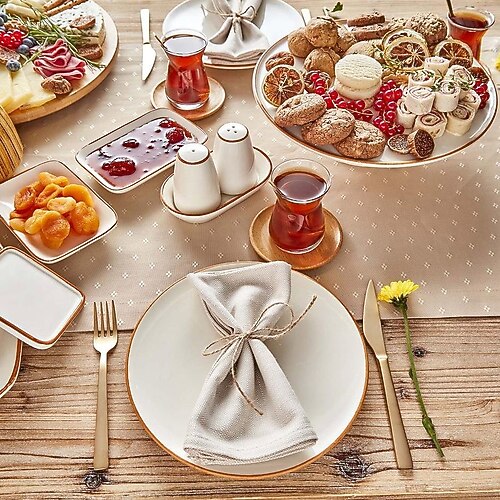 Bella Maison Allure Seramik 6'lı Pasta Tabağı 21 cm Fiyatları ...