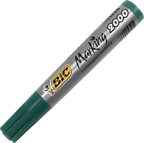 Bic 2000 Yuvarlak Uç Yeşil Permanent Marker Kalem Fiyatları ...