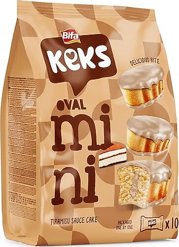 Bifa Keks Mini Tiramisulu Kek 10x18 gr Fiyatları, Özellikleri ve ...