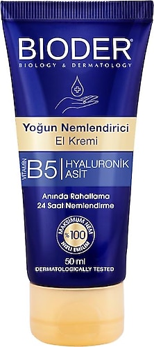 Bioder Yoğun Nemlendirici El Kremi 50 ml Fiyatları, Özellikleri ve ...