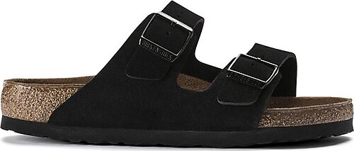 Birkenstock Arizona Suede Leather Siyah Terlik 951323 Fiyatları ...