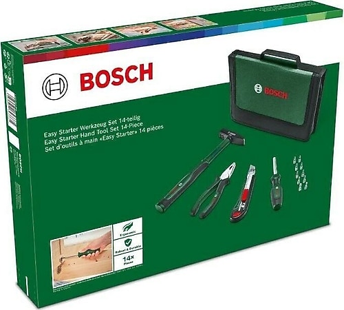 Bosch Easy Starter 1600A02BY3 14 Parça El Aletleri Seti Fiyatları ...