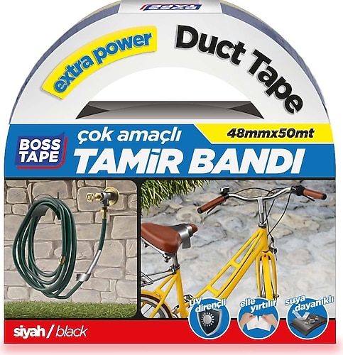 Boss Tape Duct Tape 48 mm x 10 m Tamir Bandı Fiyatları, Özellikleri ve ...