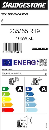 Bridgestone Turanza 6 235/55 R19 105W XL Yaz Lastiği Fiyatları, Özellikleri ve Yorumları | En ...
