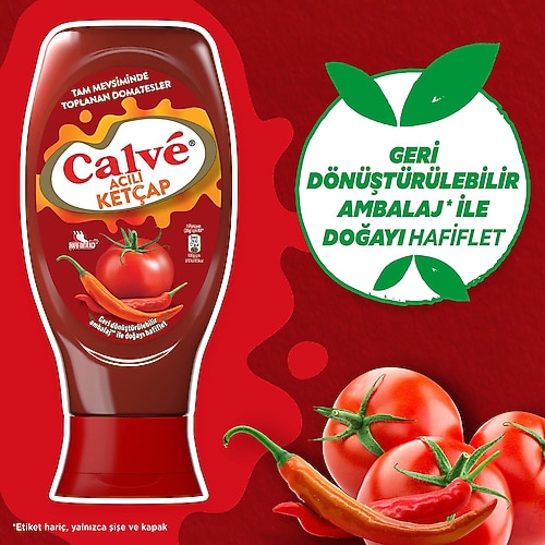 Calve Acılı Ketçap 610 gr + Light Mayonez 540 gr Fiyatları, Özellikleri ...