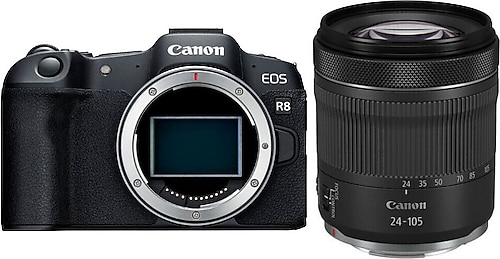 Canon EOS R8 + 24-105mm Lens Aynasız Fotoğraf Makinesi Fiyatları ...