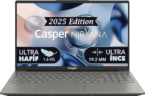 Casper Nirvana X600.1342-DX00X-G-F i5-13420H 32 GB 2 TB SSD UHD ...