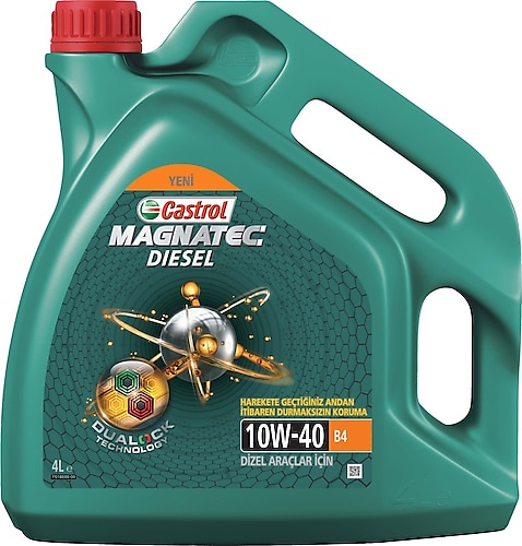 Castrol Magnatec Diesel 10w 40 B4 4 Lt Motor Yağı 2021 Fiyatları