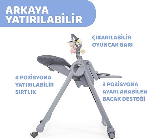 Chicco Polly Magic Relax Graphite Mama Sandalyesi Fiyatları ...
