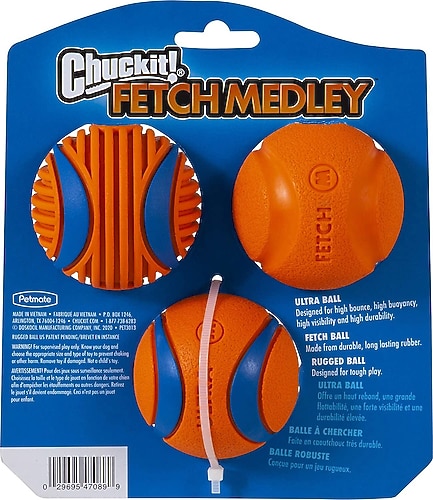 Chuckit Fetch Medley 3'lü Köpek Oyun Seti Fiyatları, Özellikleri ve ...