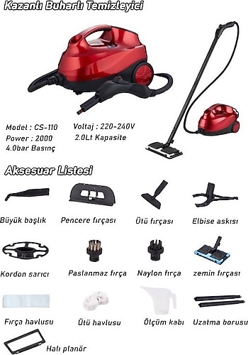 Classen Smart CS-110 Buharlı Temizleyici Fiyatları, Özellikleri ve ...