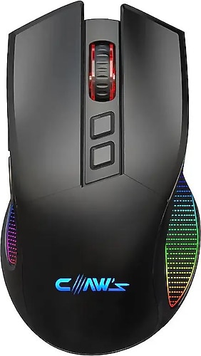 Claws Crossfire Air V1 RGB Makrolu Şarjlı Optik Kablolu/Kablosuz Oyuncu ...