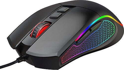 Claws Crossfire V1 Siyah RGB Makrolu Optik Kablolu Oyuncu Mouse ...