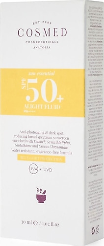 Cosmed Sun Essential Alight Fluid 50 Faktör Güneş Kremi 30 ml Fiyatları, Özellikleri ve ...