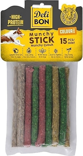 Delibon Deriden Kalın Munchy Çubuk 15'li Köpek Ödülü Fiyatları ...