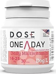 Dose One A Day 30 Tablet 16-25 kg Köpek Multivitamini Fiyatları ...