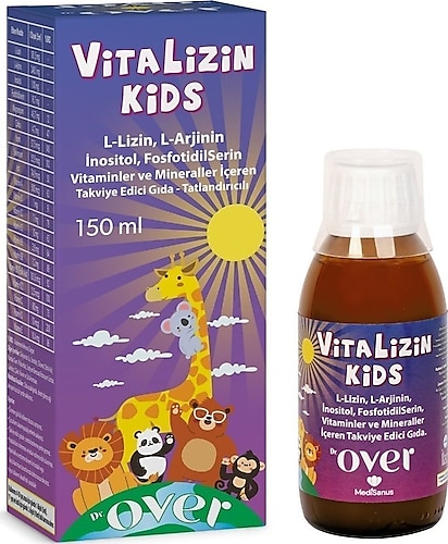 Dr. Over Vitalizin Kids Şurup 150 ml Fiyatları, Özellikleri ve ...