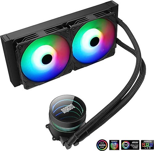 Dragos Vortex V-240 ARGB 240 mm İşlemci Sıvı Soğutucu Fiyatları ...