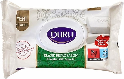 Duru Klasik Beyaz Sabun Kokulu 90 Yaprak Islak Mendil Fiyatları, Özellikleri ve Yorumları | En ...