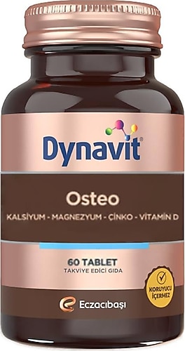 Dynavit Osteo 60 Tablet Fiyatları, Özellikleri ve Yorumları | En Ucuzu ...