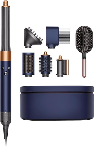 Dyson Airwrap Complete Long Diffuse Prusya Mavisi ve Parlak Bakır Saç ...