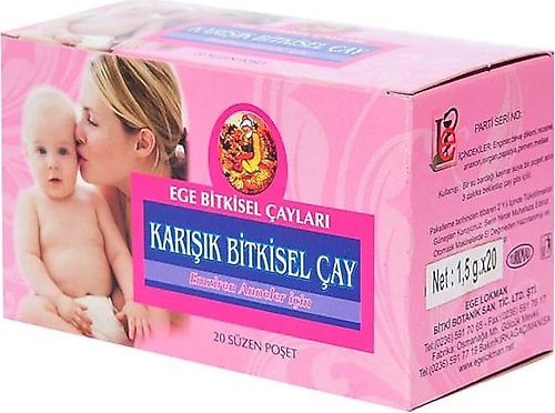 Ege Bitkisel Çayları Anne Çayı 20'li Süzen Poşet Fiyatları, Özellikleri ...