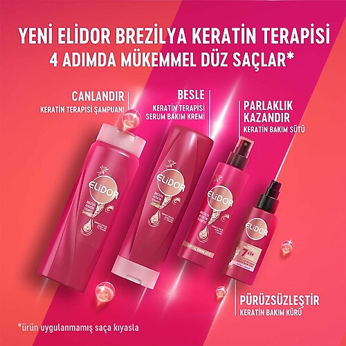 Elidor Superblend Brezilya Keratin Terapisi Şampuan 400 ml Fiyatları ...