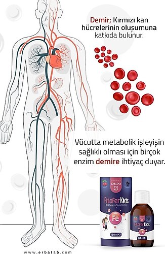 Erbatab Fitofer Kids Demir 150 ml Fiyatları, Özellikleri ve Yorumları ...