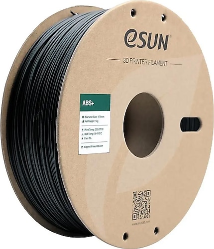 eSUN ABS Plus 1.75 mm 1 kg Siyah Filament Fiyatları, Özellikleri ve ...