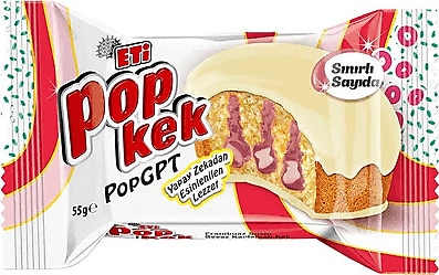 Eti Popkek PopGPT Frambuaz Soslu Kek 55 gr Fiyatları, Özellikleri ve ...