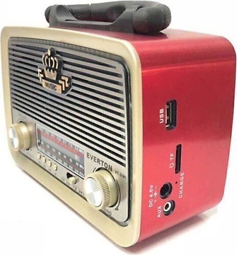 Everton RT-301BT Kırmızı Bluetooth Nostaljik Radyo Fiyatları, Özellikleri ve Yorumları | En ...