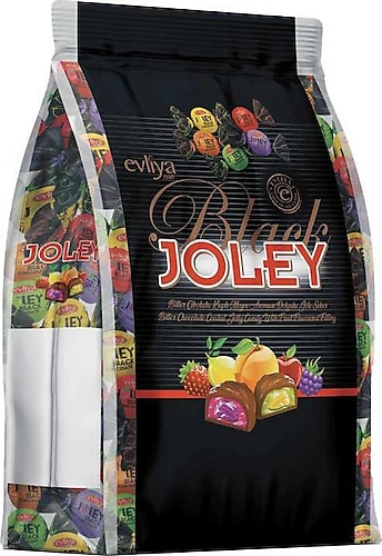 Evliya Black Joley Çikolata Kaplı Yumuşak Şeker 500 gr Fiyatları ...