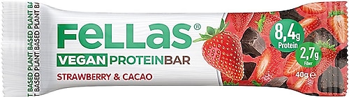Fellas Vegan Çilek Kakaolu 40 gr Protein Bar Fiyatları, Özellikleri ve ...