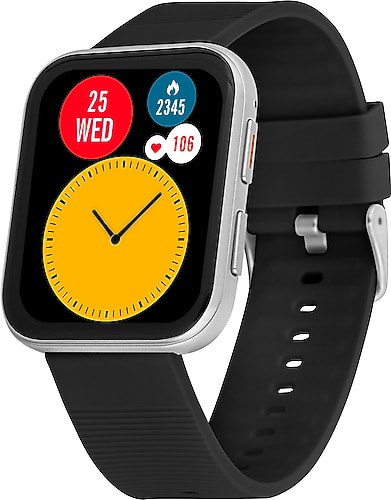 FitWatch FT202301AM0202 Metalik Gri-Siyah Akıllı Saat Fiyatları ...