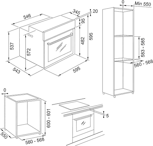 Franke FMY 99 P BK Mythos Siyah Ankastre Fırın Fiyatları, Özellikleri ...