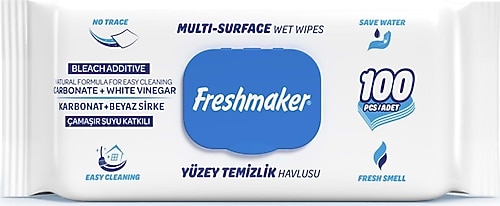 Freshmaker Yüzey Temizlik Havlusu 100 Yaprak Fiyatları, Özellikleri ve ...