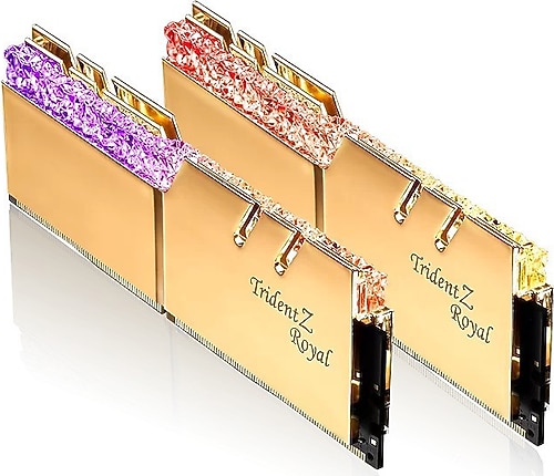 G.Skill Trident Z Royal Gold RGB 32 GB (2x16) 4000 MHz CL19 F4-4000C19D ...
