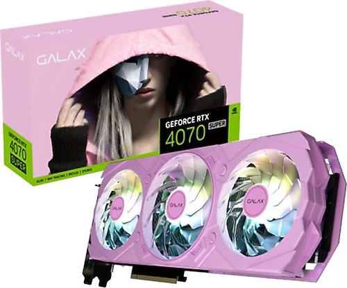 Galax RTX 4070 Super EX Gamer Pink 1-Click OC 47SOM7MD7LPK 192 Bit ...