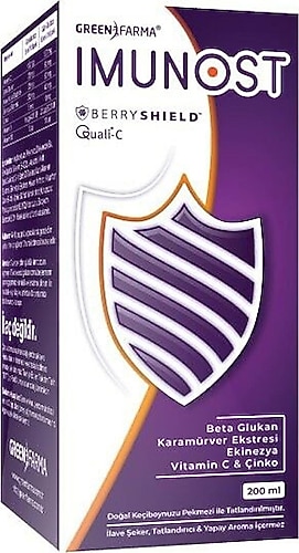 Green Farma Imunost Beta Glukan Karamürver Şurubu 200 ml Fiyatları ...