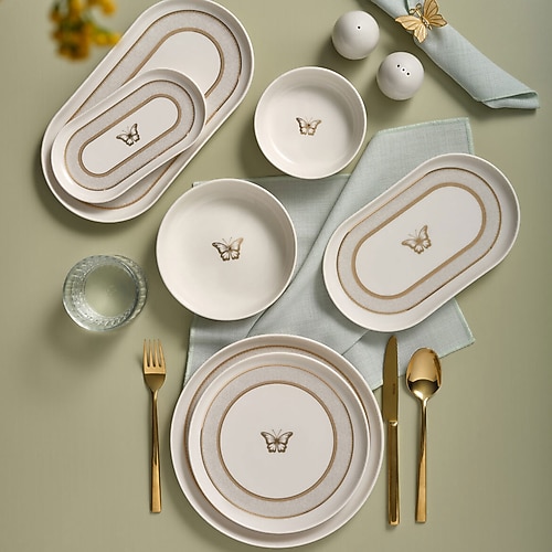 Güral Porselen Bilbao 65691 30 Parça 6 Kişilik Yemek Takımı Fiyatları ...